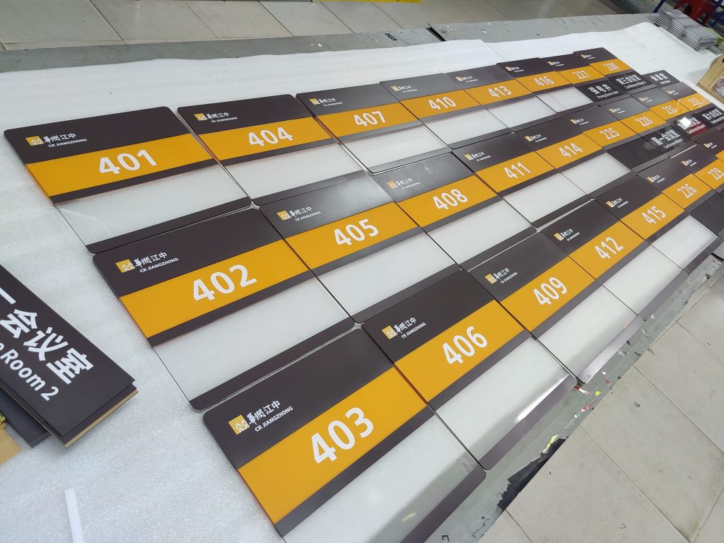 Silk Screen Printed Signage - ACPSigns