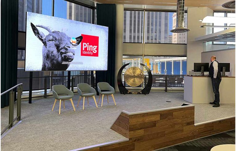 Daktronics and High Country Low Voltage Illuminate Ping Identity ...