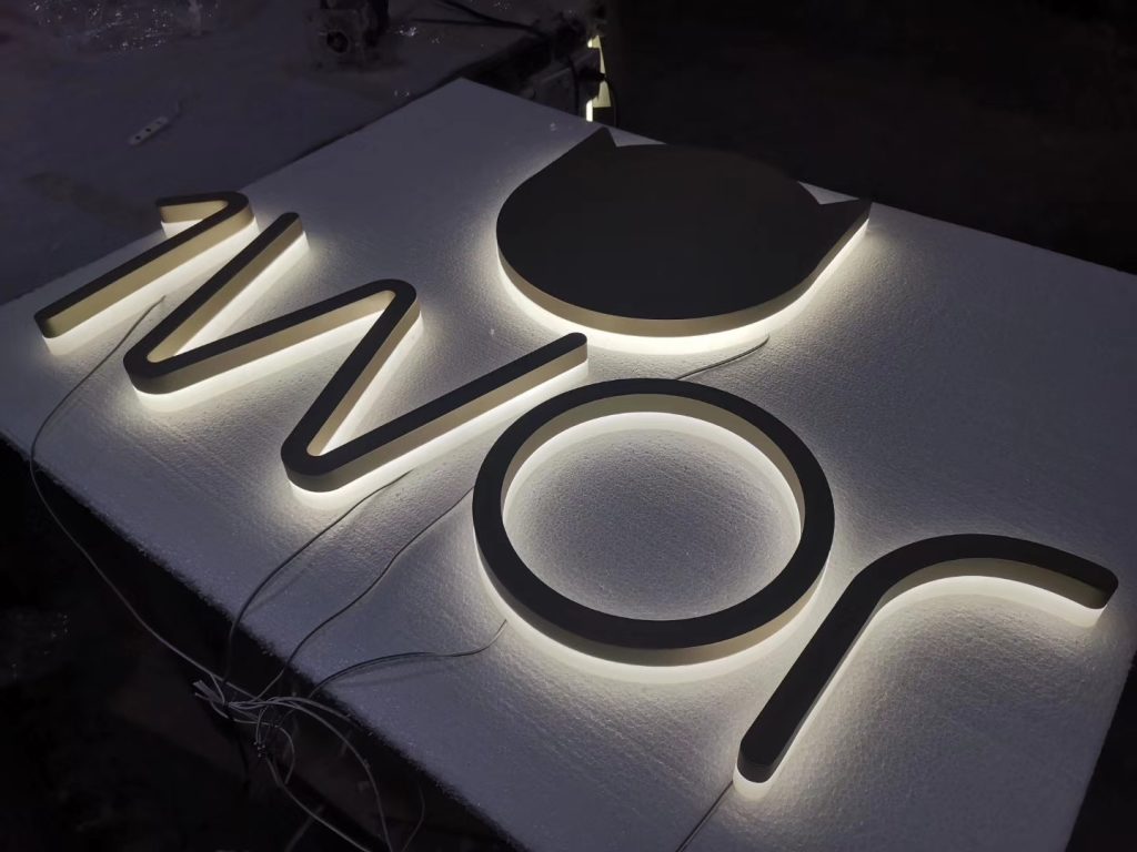 3D Letter LED Logo for Business Office Wall Display - ACPSigns