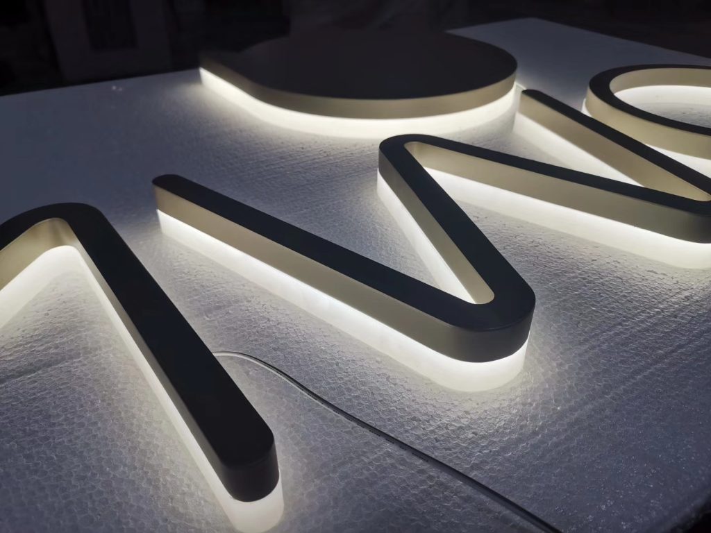 3D Letter LED Logo for Business Office Wall Display - ACPSigns