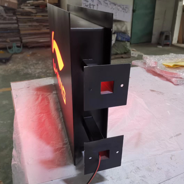 Fabricated Stainless Steel Light box - ACPSigns