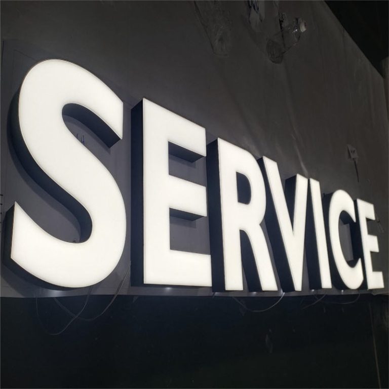 LED Rimless Channel Letter - ACPSigns